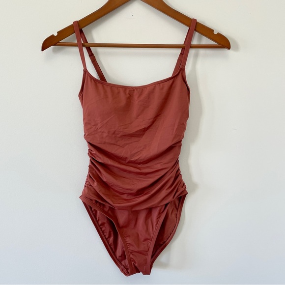 La Blanca | Swim | La Blanca Island Goddess Lingerie One Piece Rust ...
